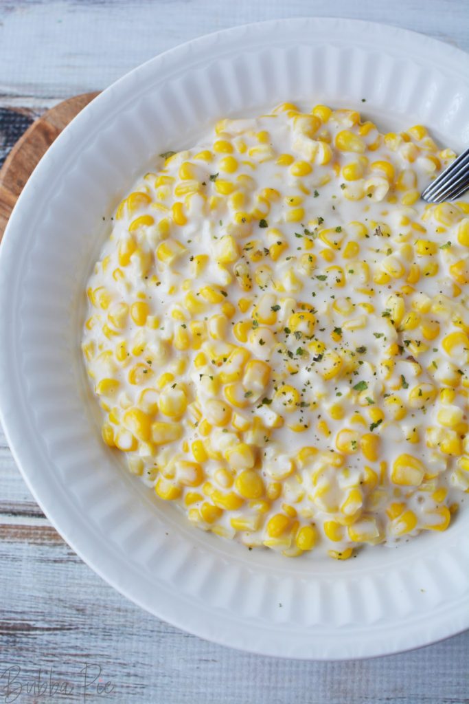 Classic Creamed Corn Recipe - BubbaPie