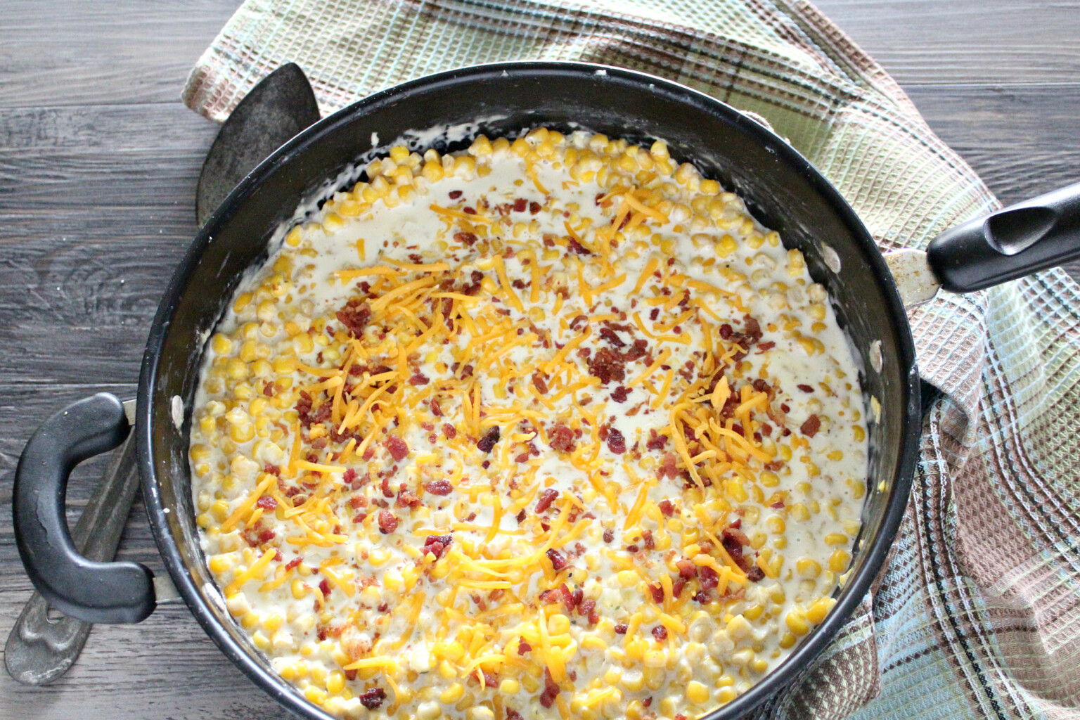 Loaded Cream Cheese Corn Recipe - BubbaPie