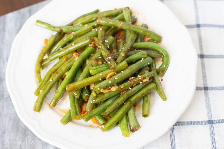 Spicy Green Beans - BubbaPie