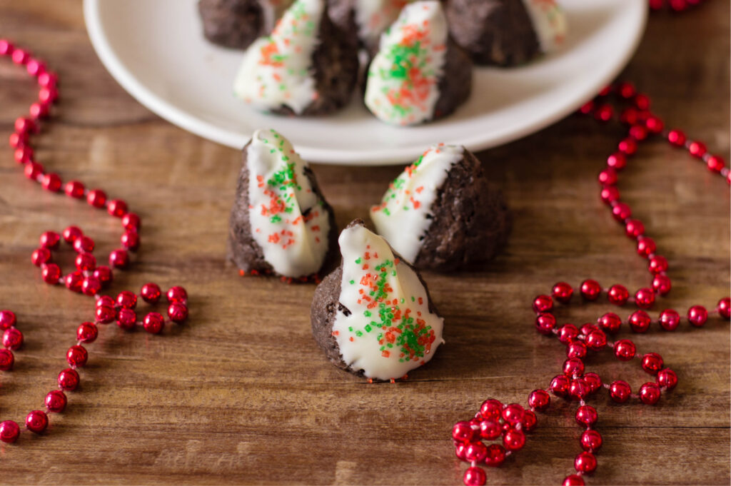 Oreo Truffles Reindeer Poop - BubbaPie