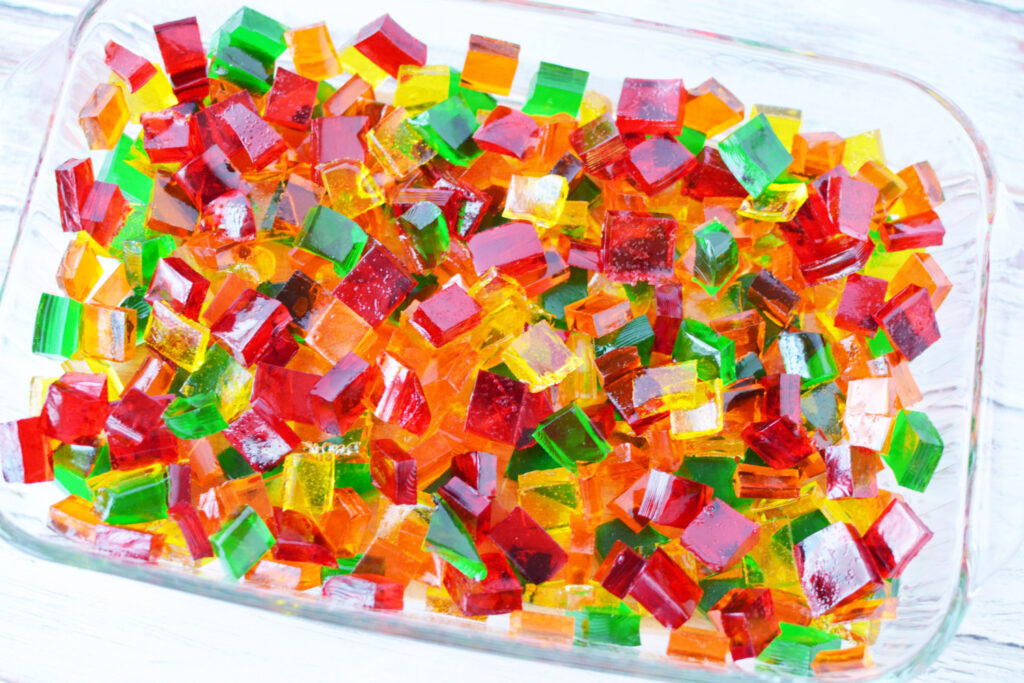 Easy Broken Glass Jello - BubbaPie