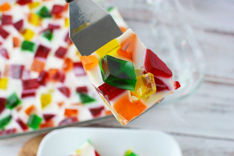Easy Broken Glass Jello - BubbaPie