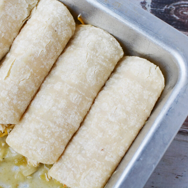 Chicken Enchilada Suiza Bubbapie