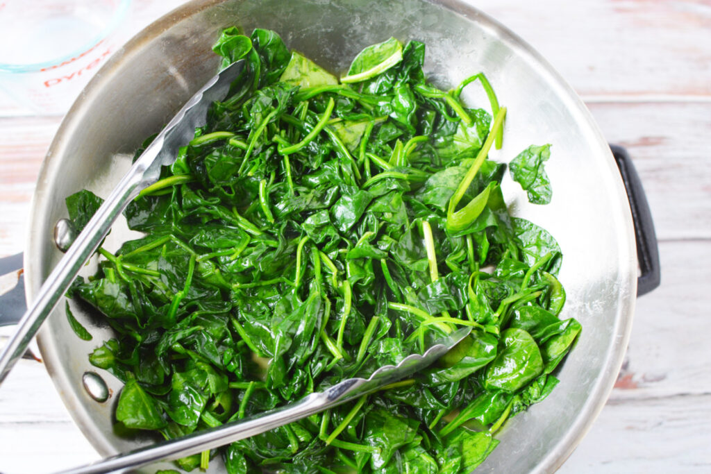 Easy Creamed Spinach - BubbaPie