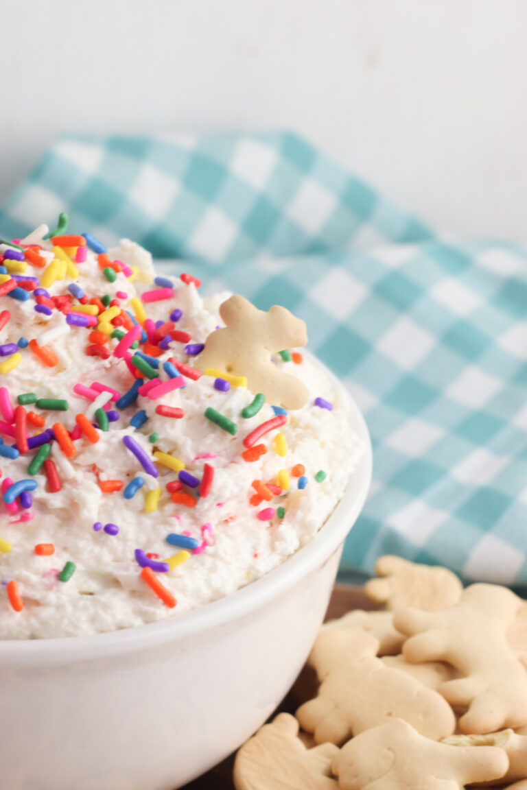 Funfetti Birthday Cake Dip - BubbaPie