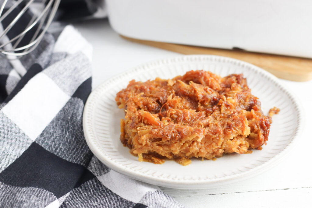 Southern Sweet Potato Pone - BubbaPie