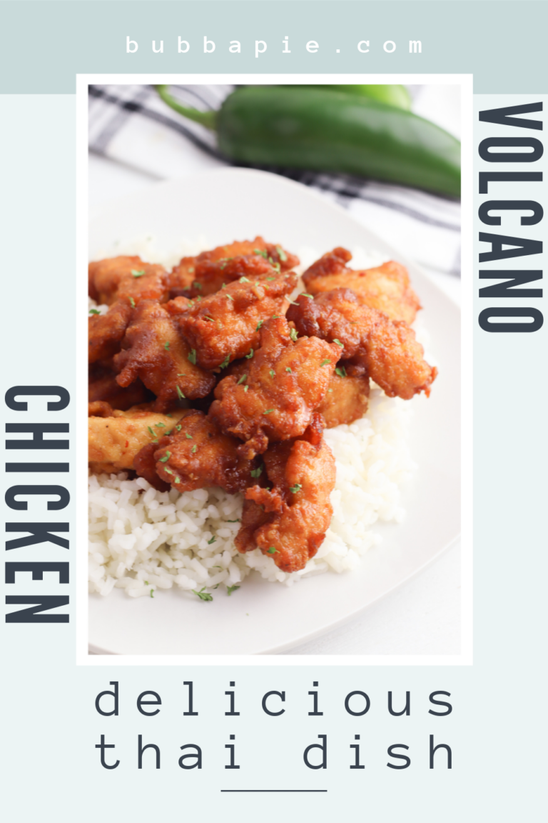 Easy Volcano Chicken - BubbaPie