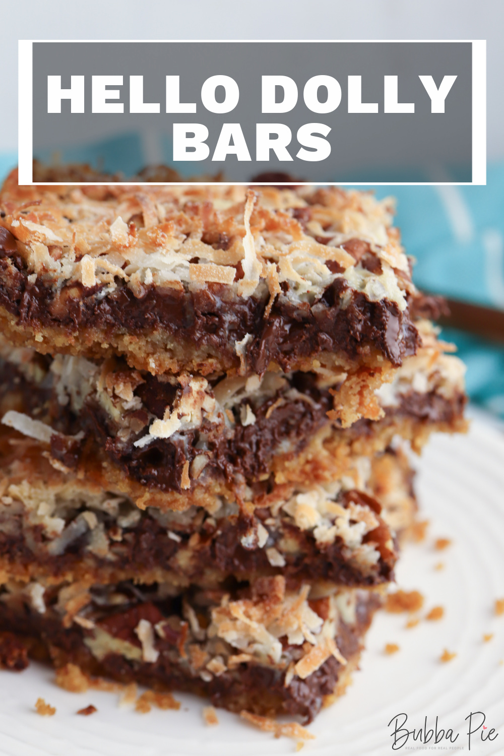 Easy Hello Dollies Recipe (Hello Dolly Bars) - BubbaPie