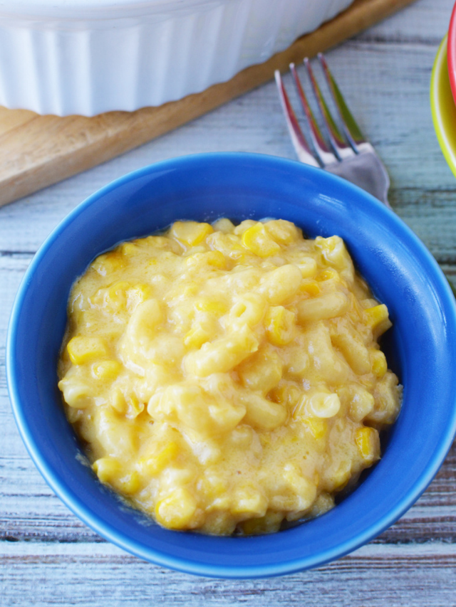 MACARONI CORN CASSEROLE - BubbaPie