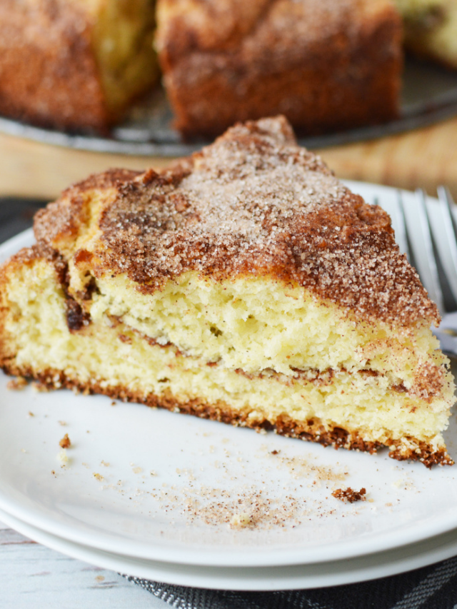 SNICKERDOODLE COFFEE CAKE - BubbaPie