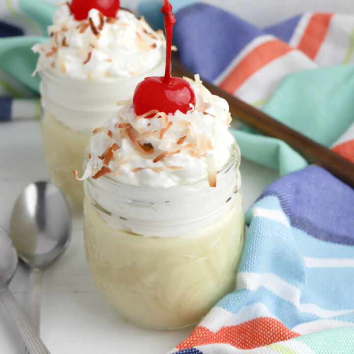 Homemade Coconut Pudding - BubbaPie