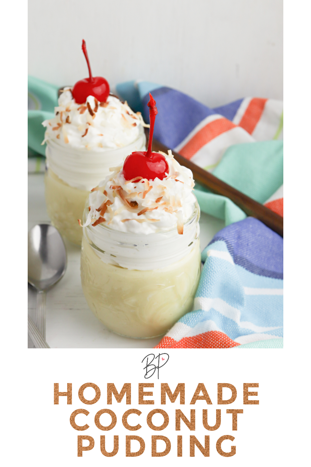 Homemade Coconut Pudding - BubbaPie