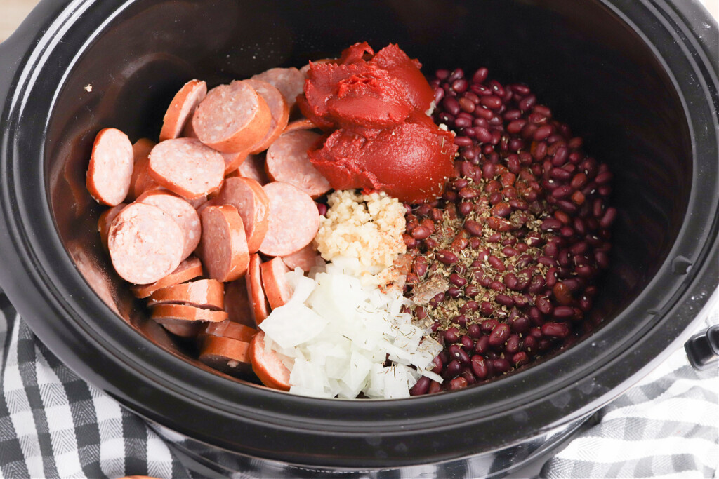 Slow Cooker Red Beans and Rice - BubbaPie
