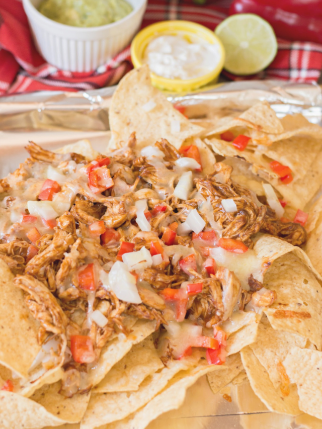 BBQ CHICKEN NACHOS - BubbaPie