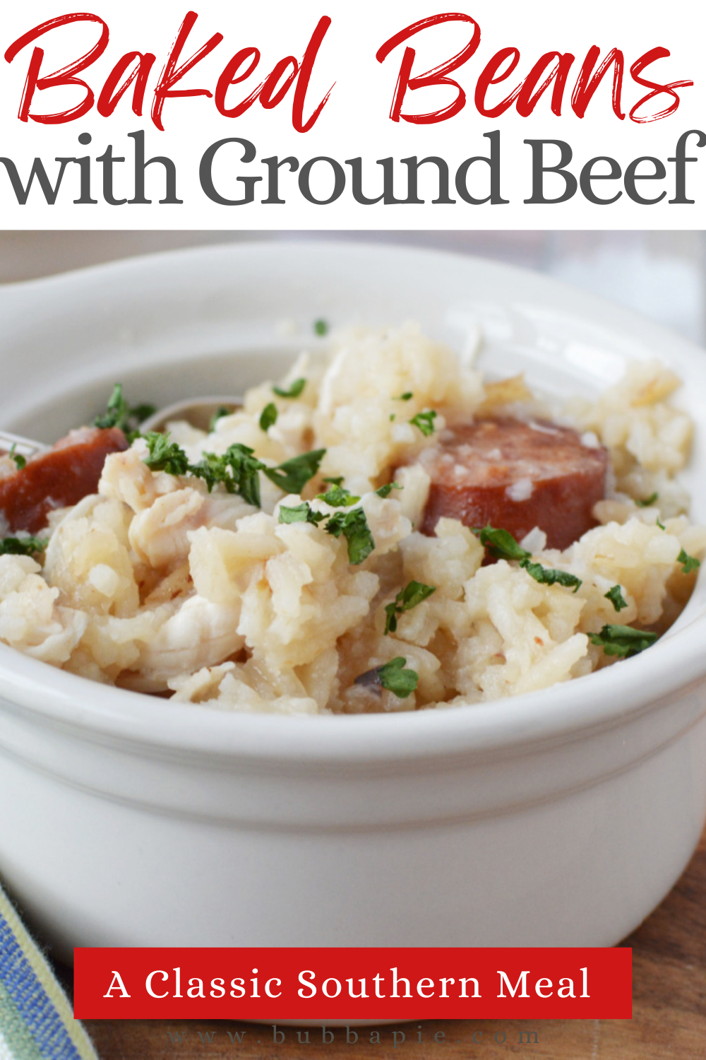 Baked Beans with Ground Beef - BubbaPie