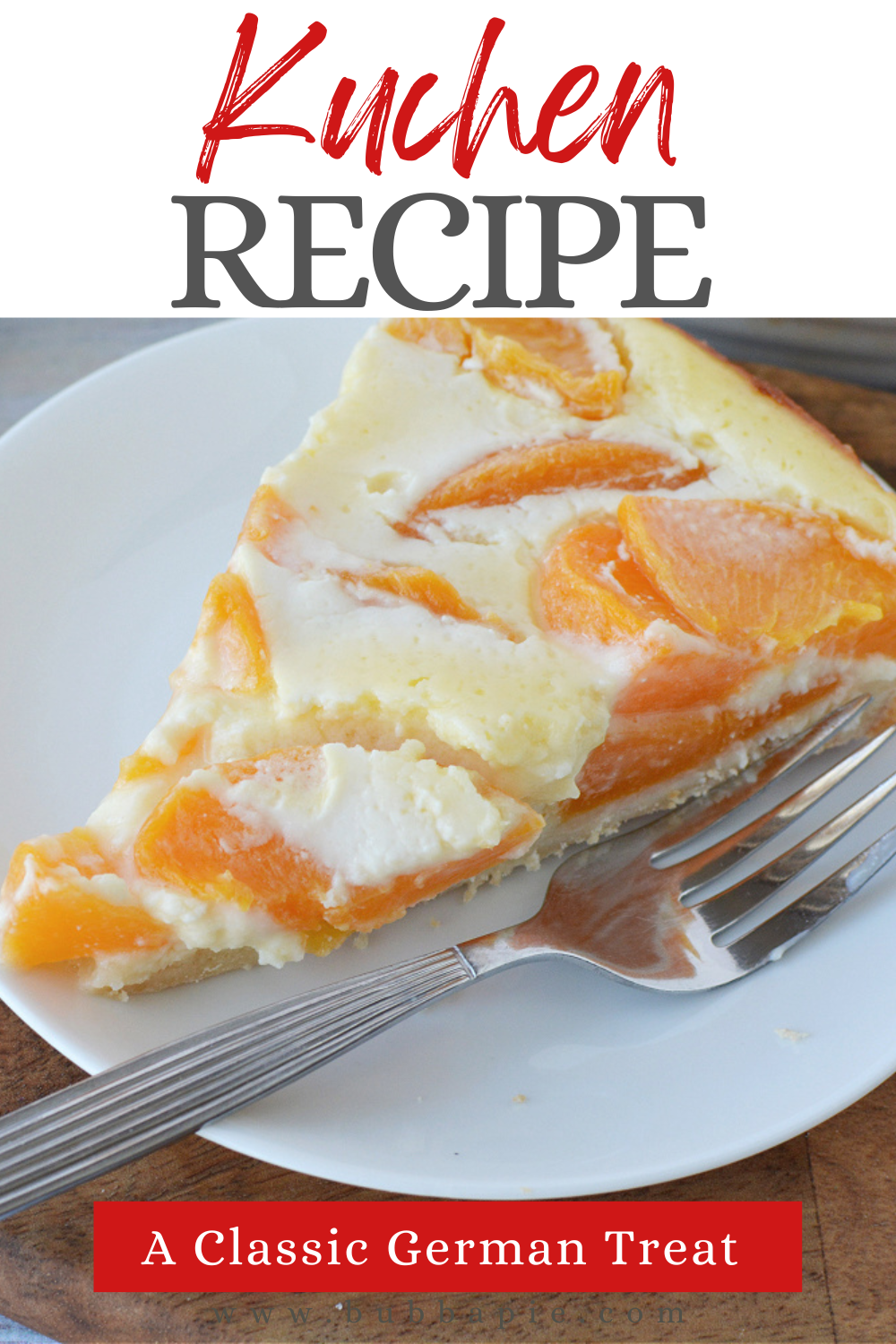 Authentic Peach Kuchen Recipe - BubbaPie