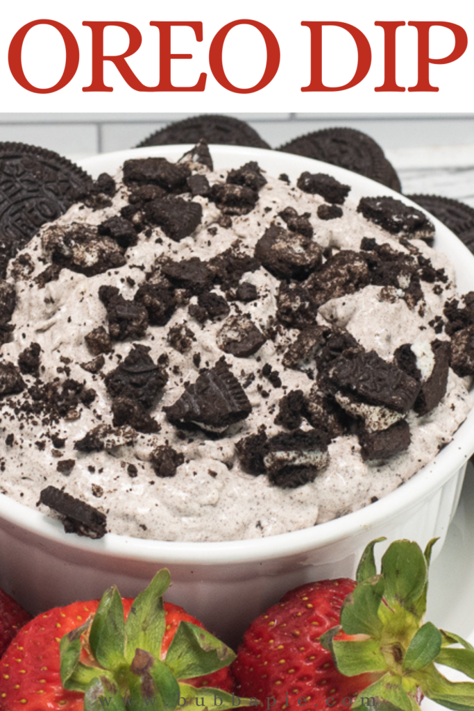 Easy Oreo Dip - BubbaPie