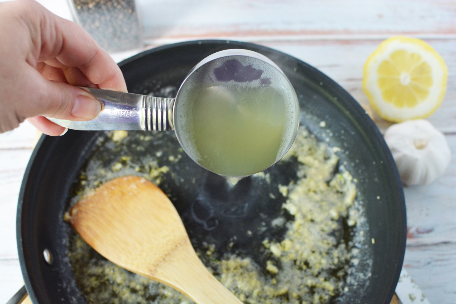 Lemon Garlic Pasta - BubbaPie