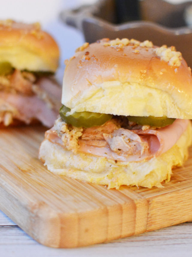 EASY CUBAN SLIDERS - BubbaPie
