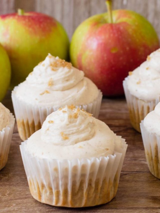 APPLE CINNAMON CUPCAKES - BubbaPie