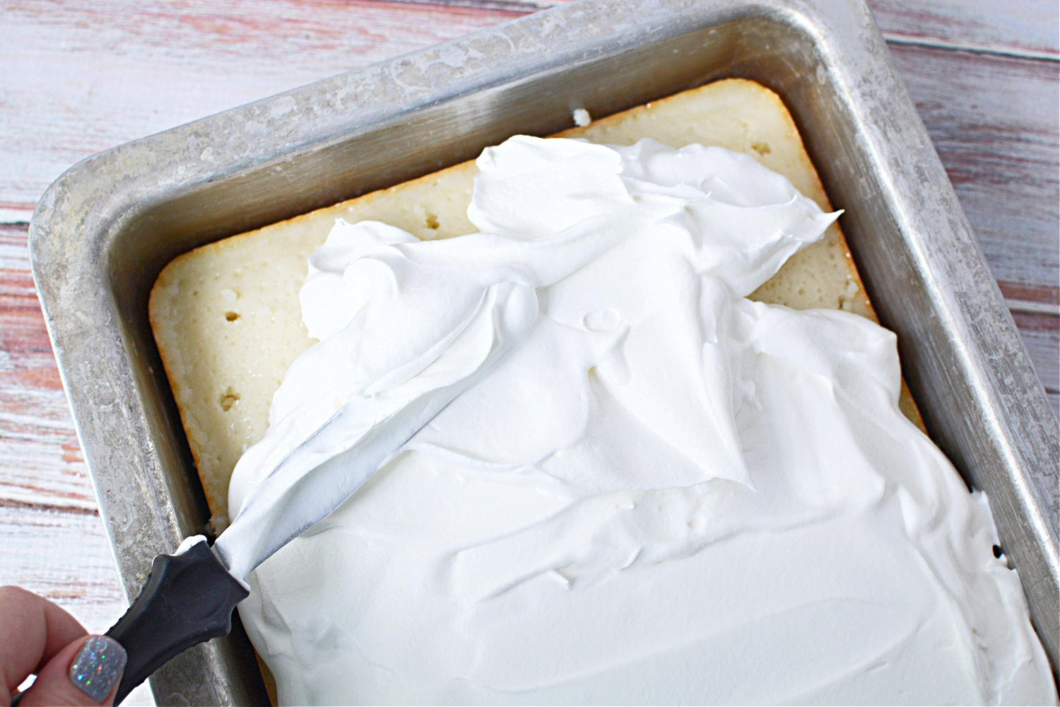 Coconut Poke Cake - BubbaPie