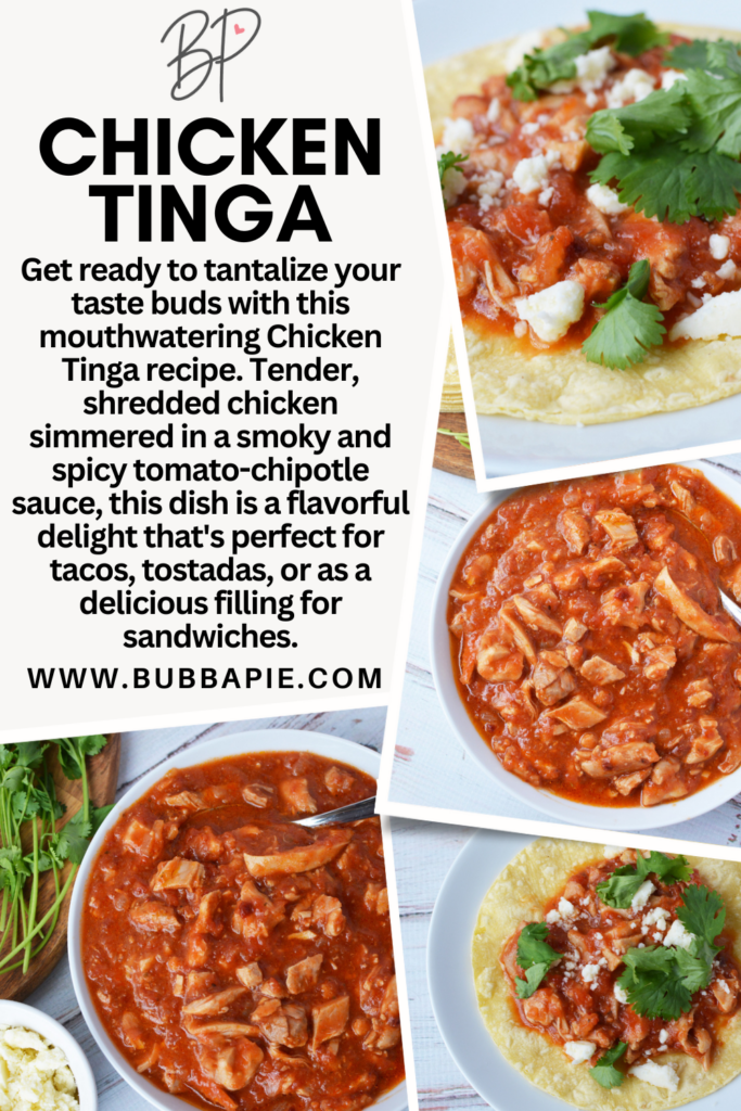 Chicken Tinga - BubbaPie