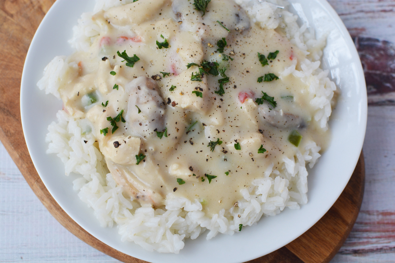 Chicken A La King Recipe - BubbaPie