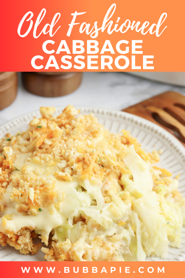 Easy Cabbage Casserole Recipe - BubbaPie