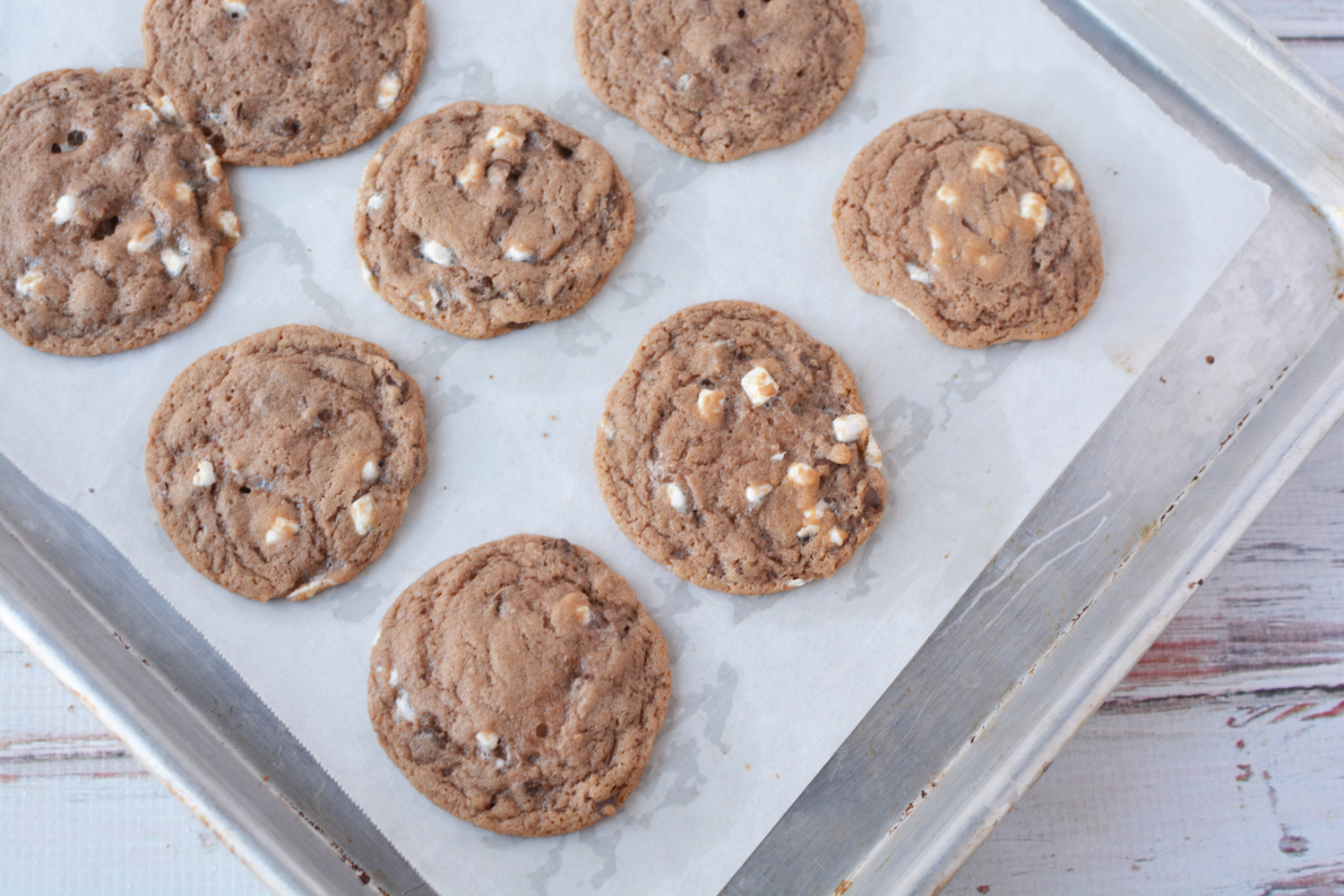 Hot Chocolate Cookies - BubbaPie