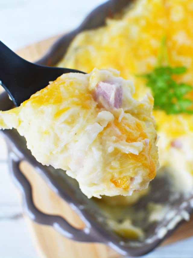 OLD FASHIONED TWICE BAKED NASHED POTATOES - BubbaPie